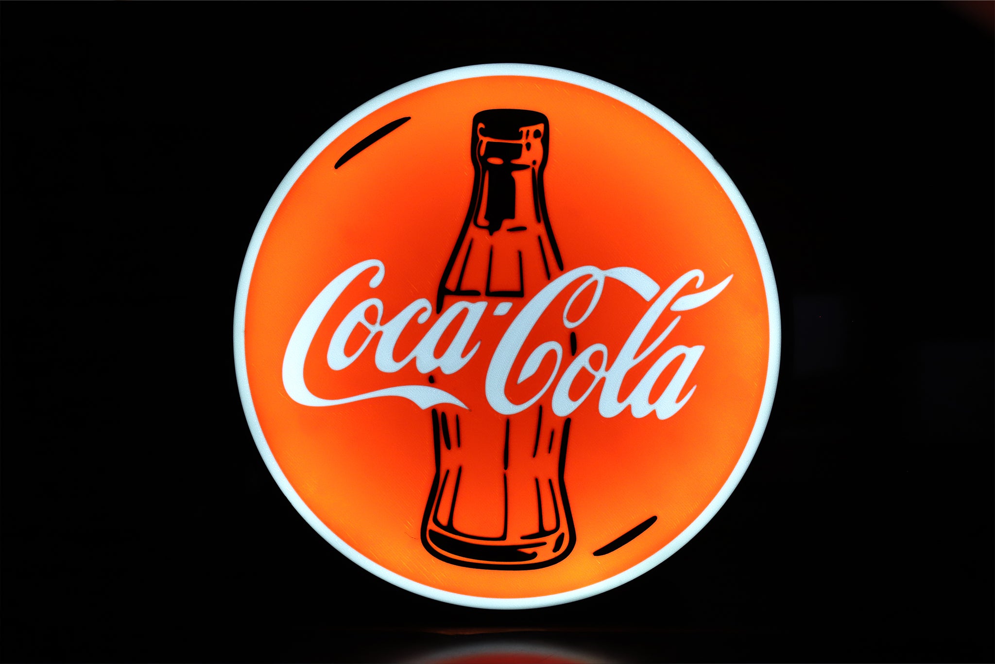 Coca-Cola Light Box - 3D Printed Classic Logo Decor | The 3D Print Smiths
